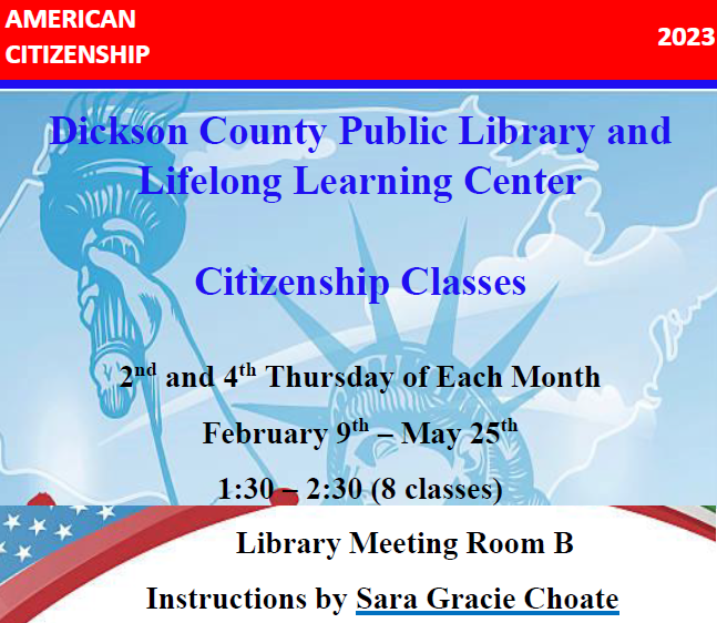 Dickson County Public Library: Home Page