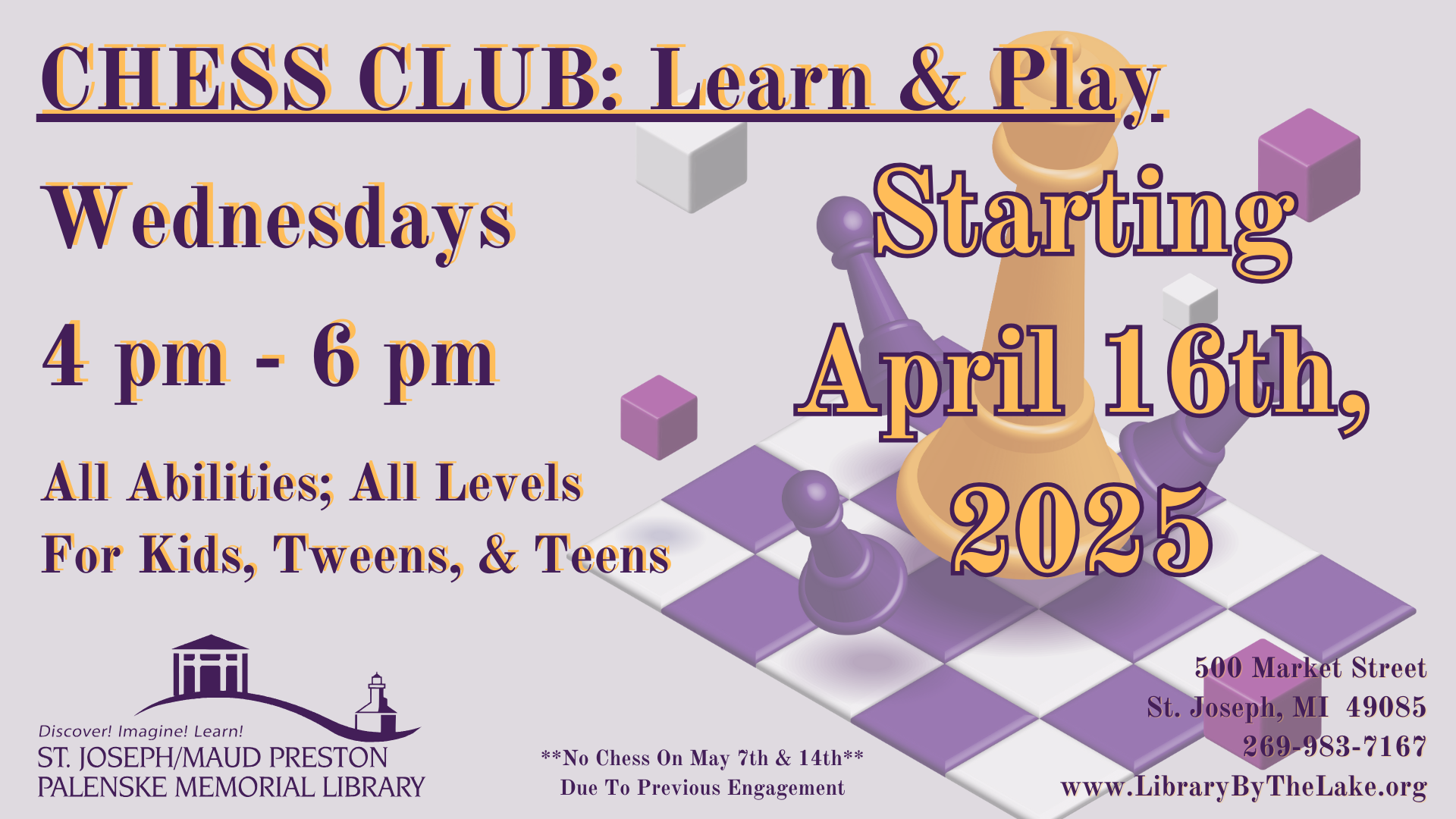 Maud Preston Palenske Memorial Library: Home Page