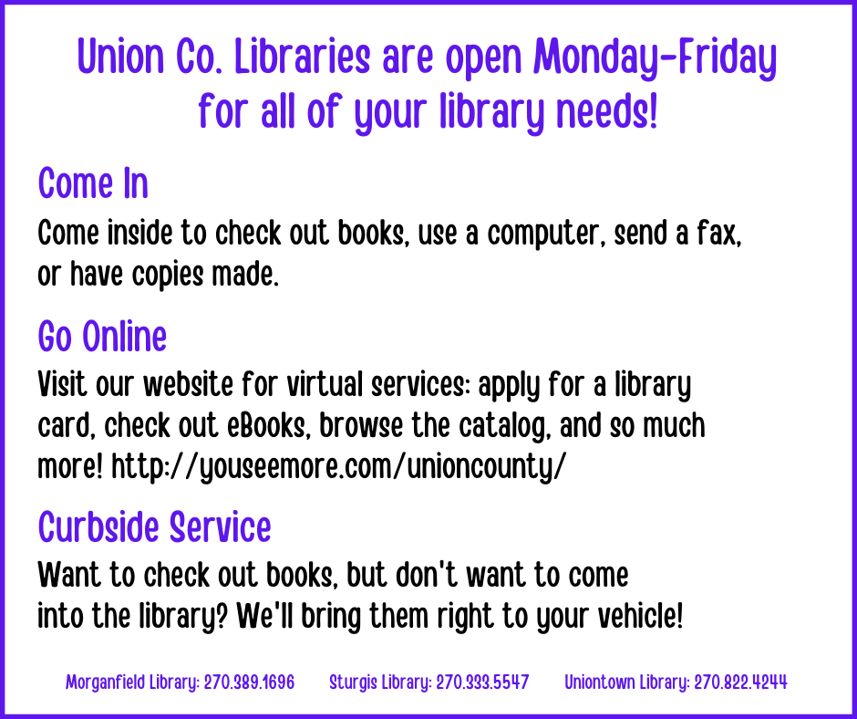 Union County Public Library District: Home Page